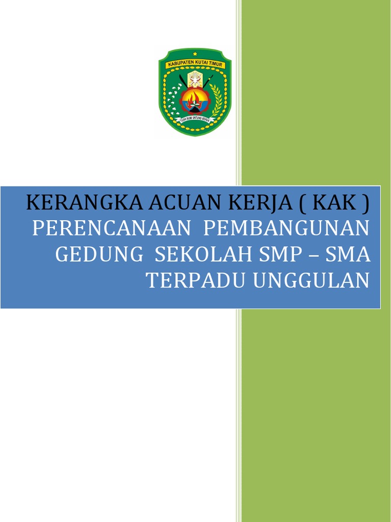 Kak Gedung Inspektorat | PDF | Seni