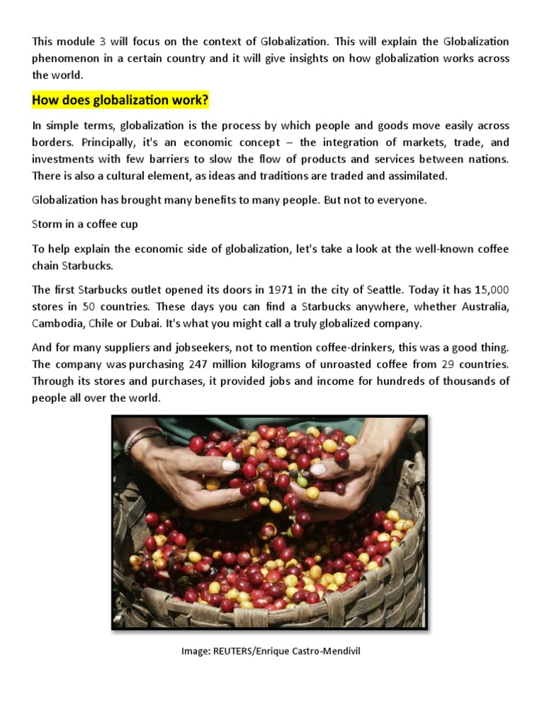 Globalization Phenomenon and Its Impact On Communication | PDF | Globalization | Starbucks