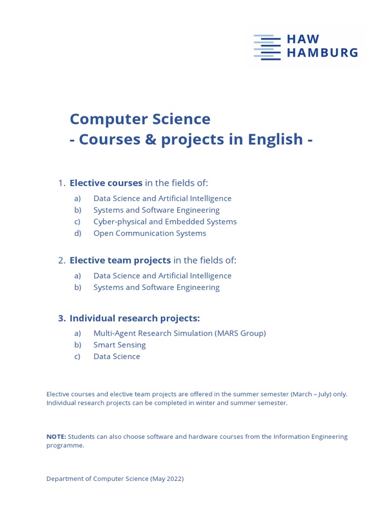 Modules English Computer Science | PDF | Machine Learning | Artificial ...