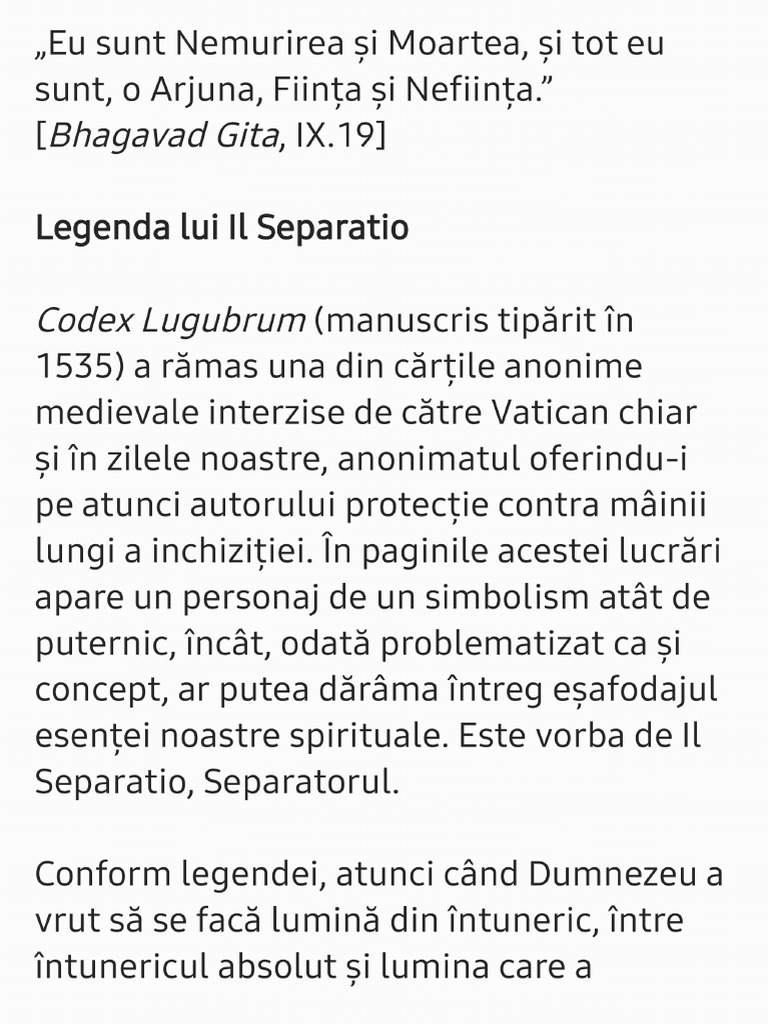 Codex Lugubrum - 221012 - 235219 | PDF