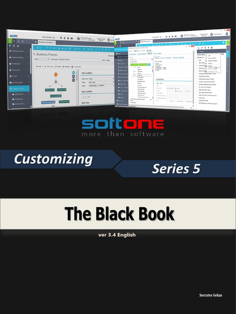 SoftOne BlackBook ENG Ver.3.4 | PDF
