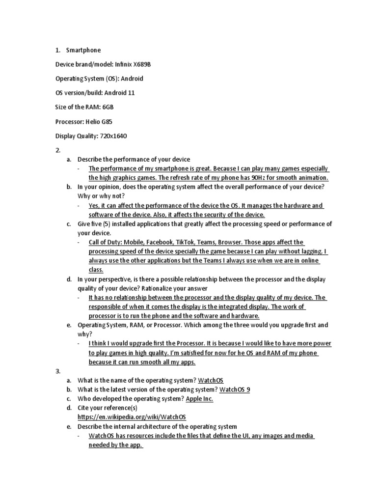 01 Laboratory Exercise 1 | PDF | Operating System | Smartphone