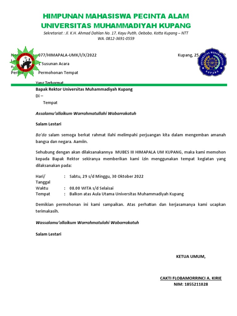 Himpunan Mahasiswa Pecinta Alam | PDF