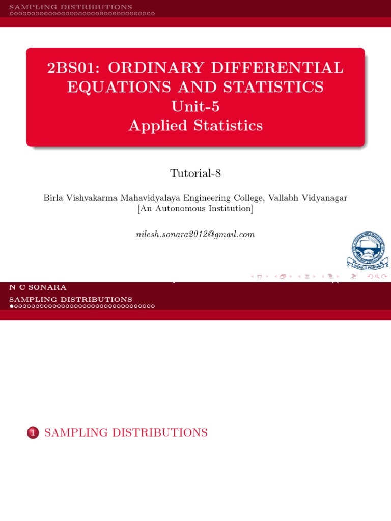 Sol Tutorial 8 Pdf Statistical Hypothesis Testing Type I And Type 5942