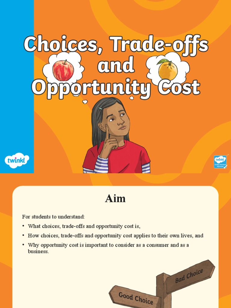 Understanding Trade-Offs and Opportunity Cost | PDF | Opportunity Cost ...