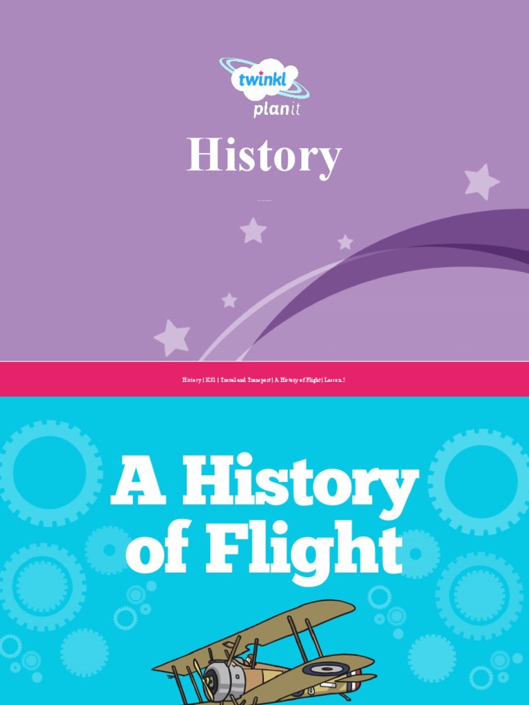 Wright Brothers and Flight History KS1 | PDF | Wright Brothers | Wright ...