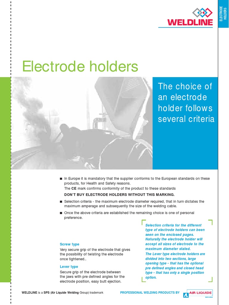 1 Electrodes+Holder | PDF | Screw | Equipment