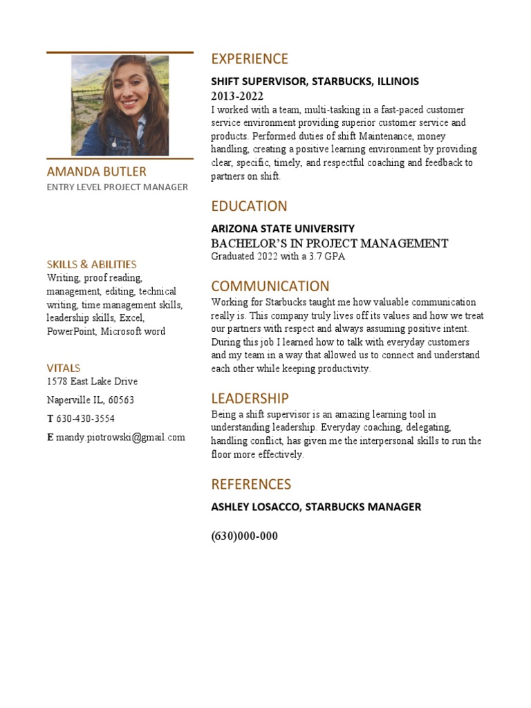 Mock Resume | PDF | Career & Growth | Business