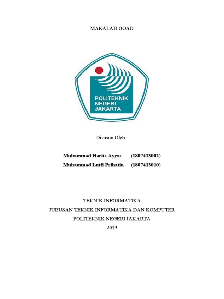 Makalah OOAD | PDF