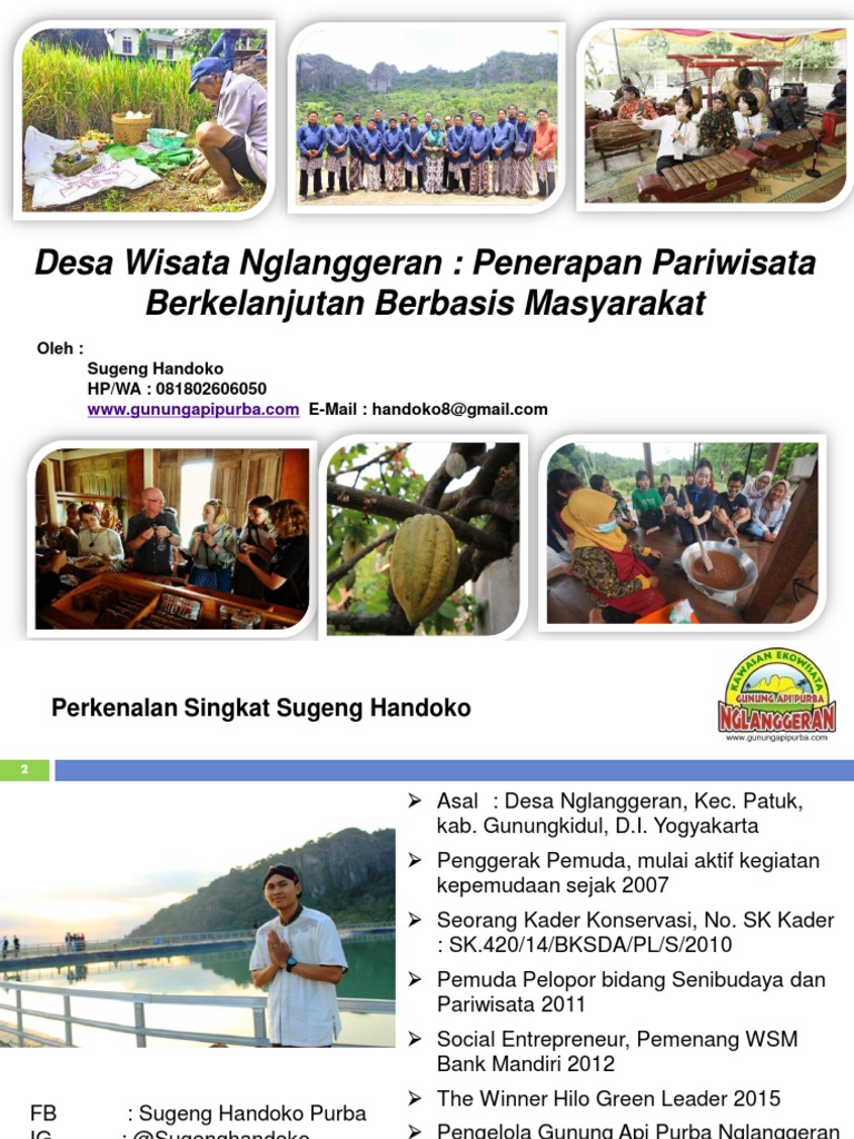 Materi Pak Sugeng Nglanggeran | PDF