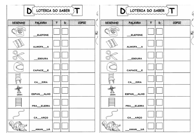 Atividade D Ou T | PDF