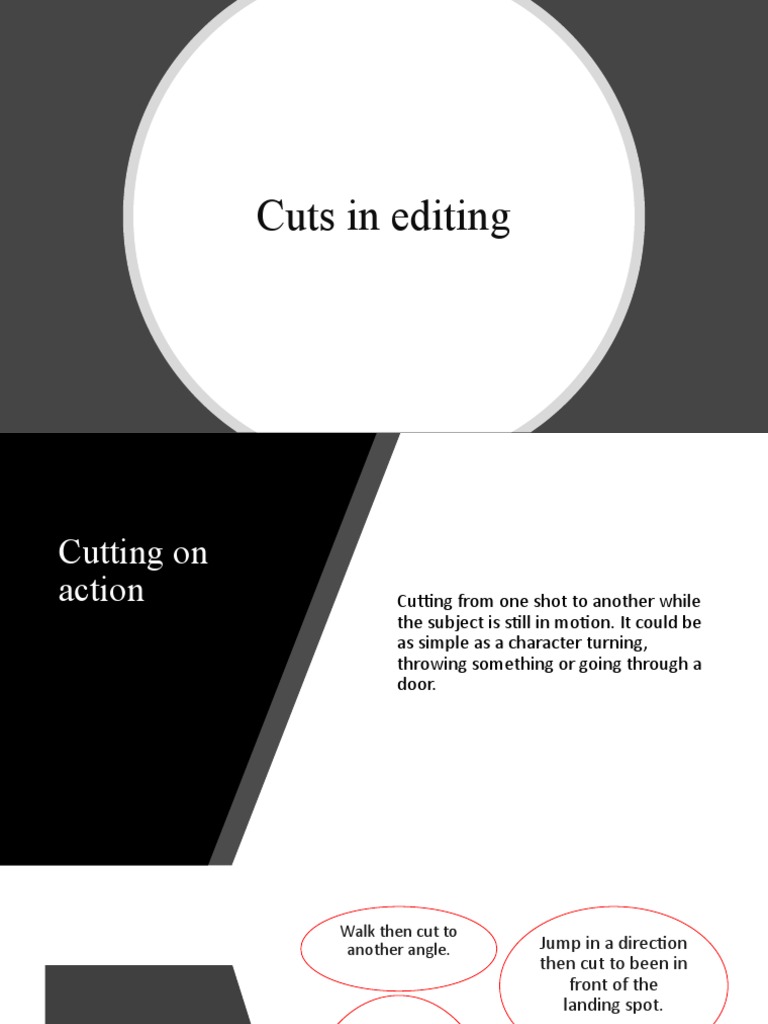 Cuts in Editing | PDF