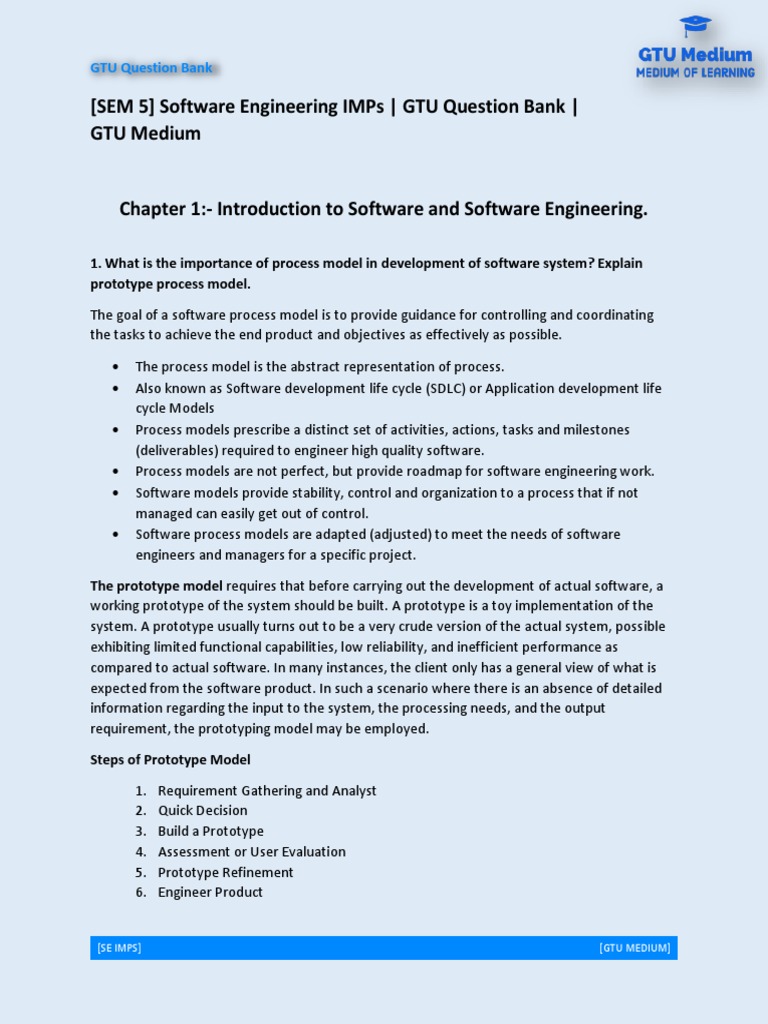 Se Imps By Gtu Medium Pdf Scrum Software Development Agile Software Development 