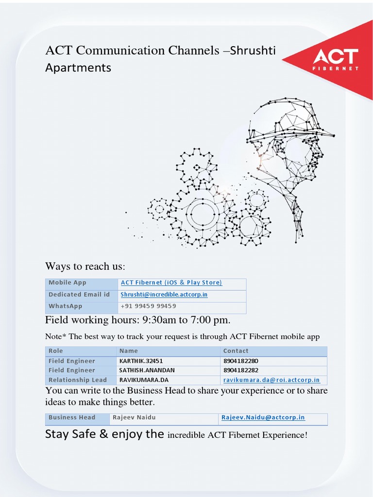 ACT Communication | PDF | Business | Computers