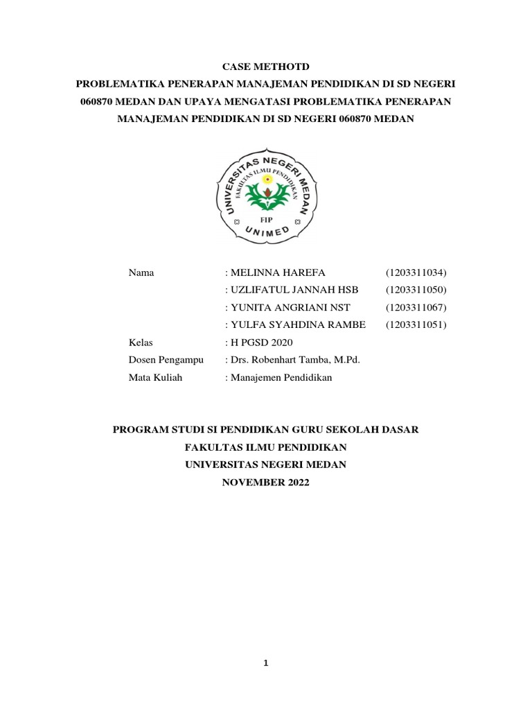 Case Method - Mapen - Kel 4 | PDF