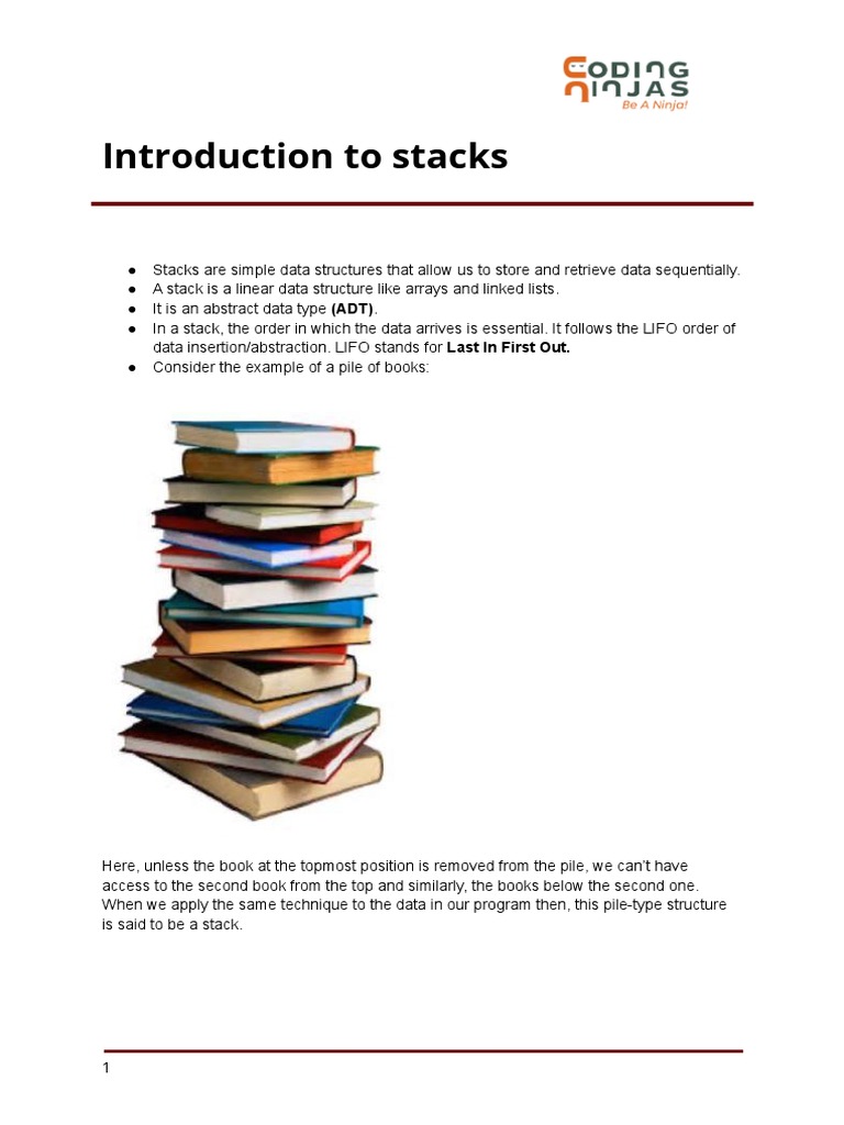 GP - Dsa - Stacks | PDF