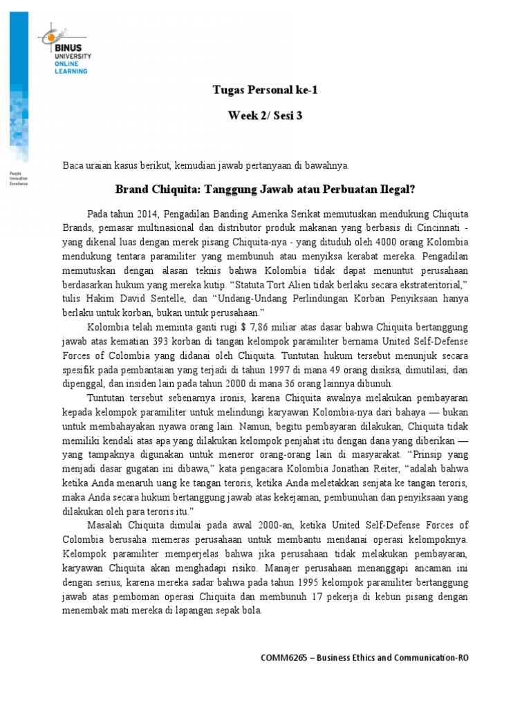 TP1-W2-S3-R0 (6 Desember) | PDF | Ilmu Sosial | Hukum