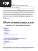 USP-NF 381 Elastomeric Components in Injectable Pharmaceutical Product ...