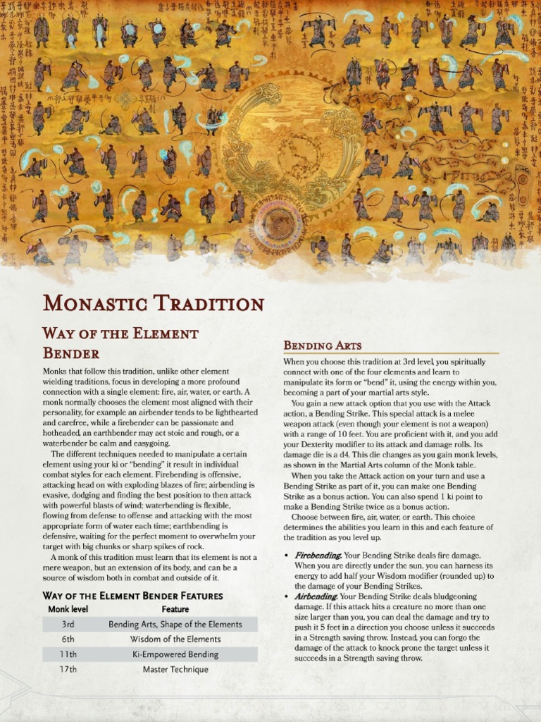 Way of The Element Bender | PDF