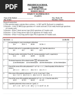CSCA Mathematics Sample Questions | PDF | Mathematics | Mathematical ...