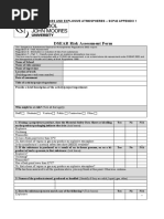 PUWER Assessment Form Template | PDF | Hazards