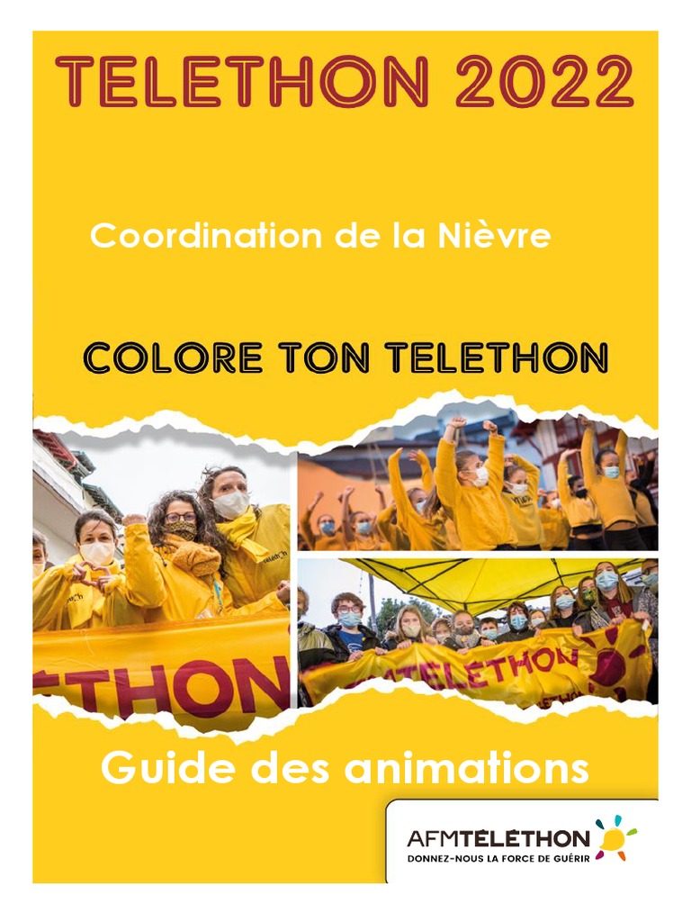 Guide Des Animations Téléthon | PDF | Cuisine | Nourritures