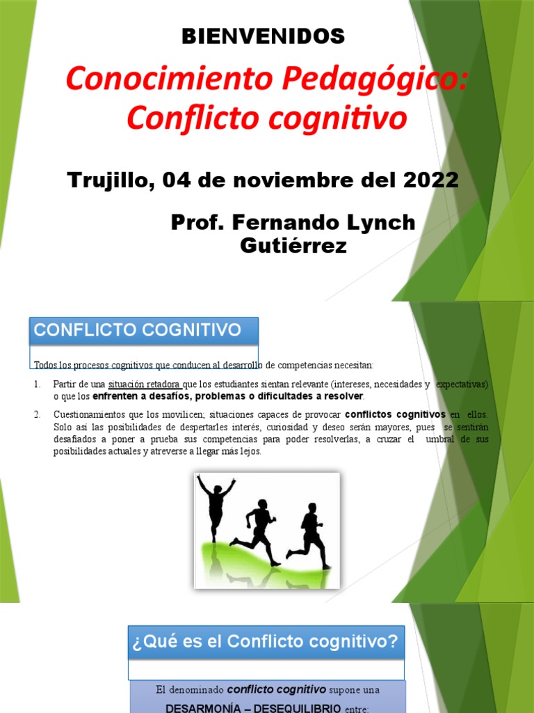 Conoc Ped Conflicto Cognitivo | PDF