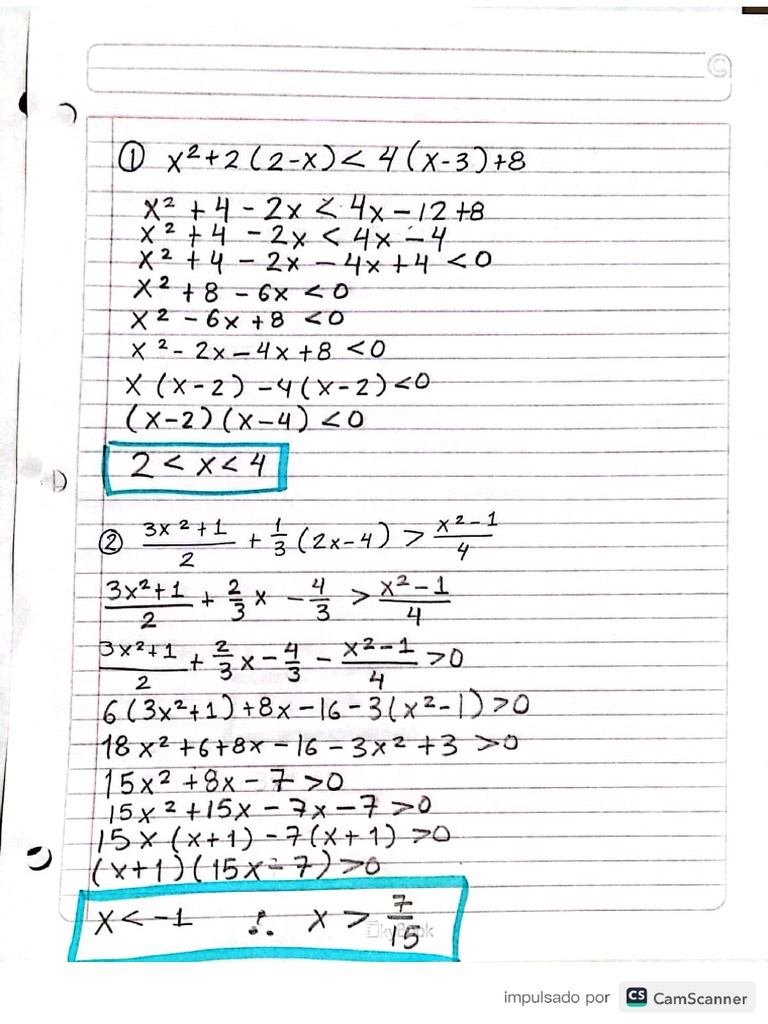 Ejercicios de Algebra Lineal | PDF