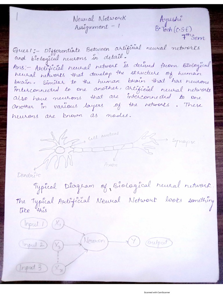 Neural Network Assignment 1 | PDF