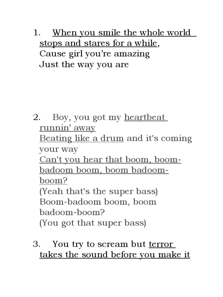 Figures of Speech Lyrics | PDF | Poetry | Linguistics