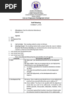 Lac Session Reflection On RPMS Sy 2020 | PDF | Teachers | Education Theory