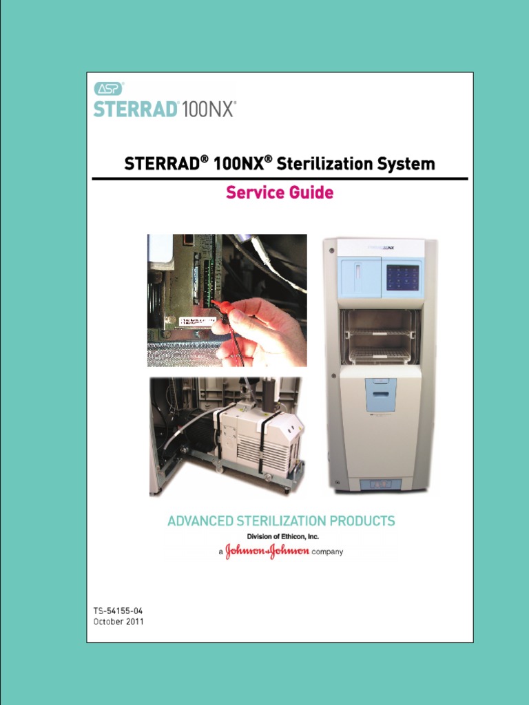 ASP Sterrad 100NX Service Guide | PDF | Sterilization (Microbiology ...