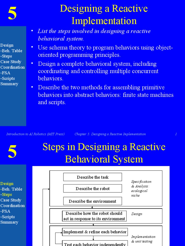 Chapter 5 V 1 | PDF | Robotics | Artificial Intelligence