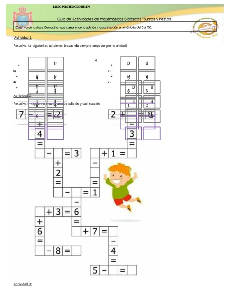Guia de Matemã¡ticas | PDF