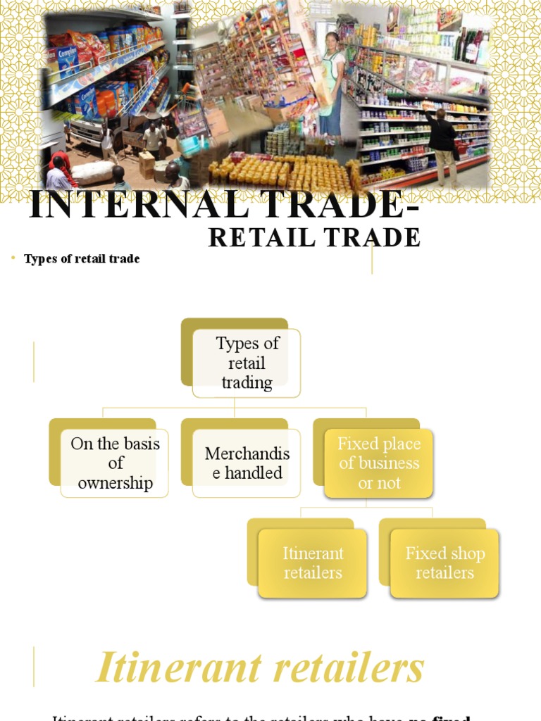 Internal Trade | PDF | Retail | Department Store