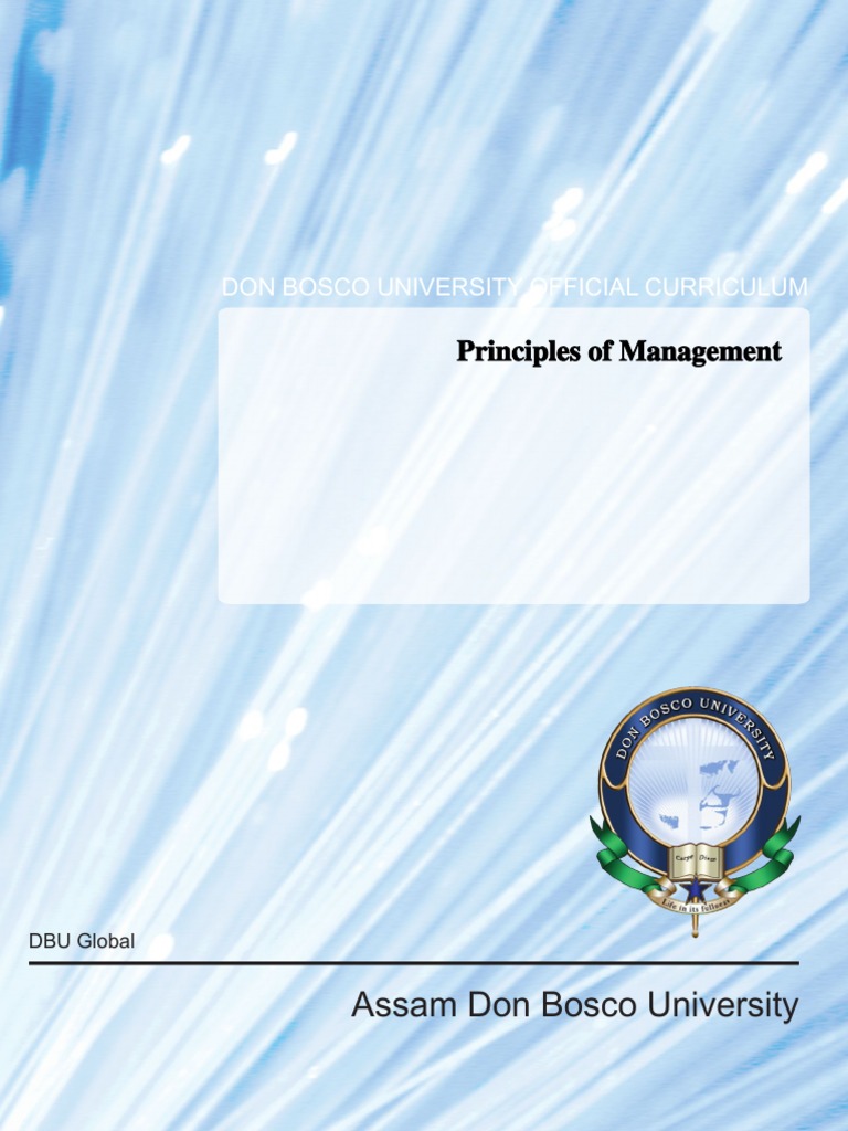 Principles of Management | PDF | Science | Profession