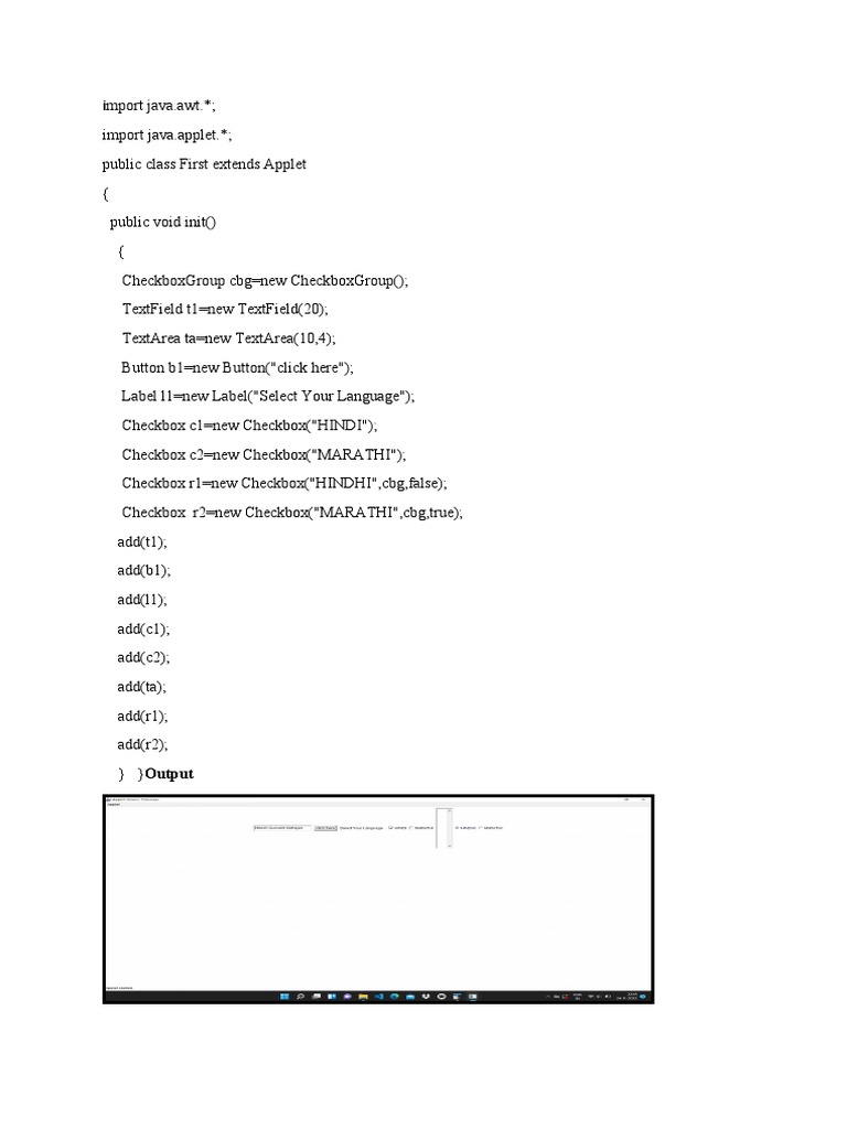 All Java Pratical | PDF | Databases | Computer Science