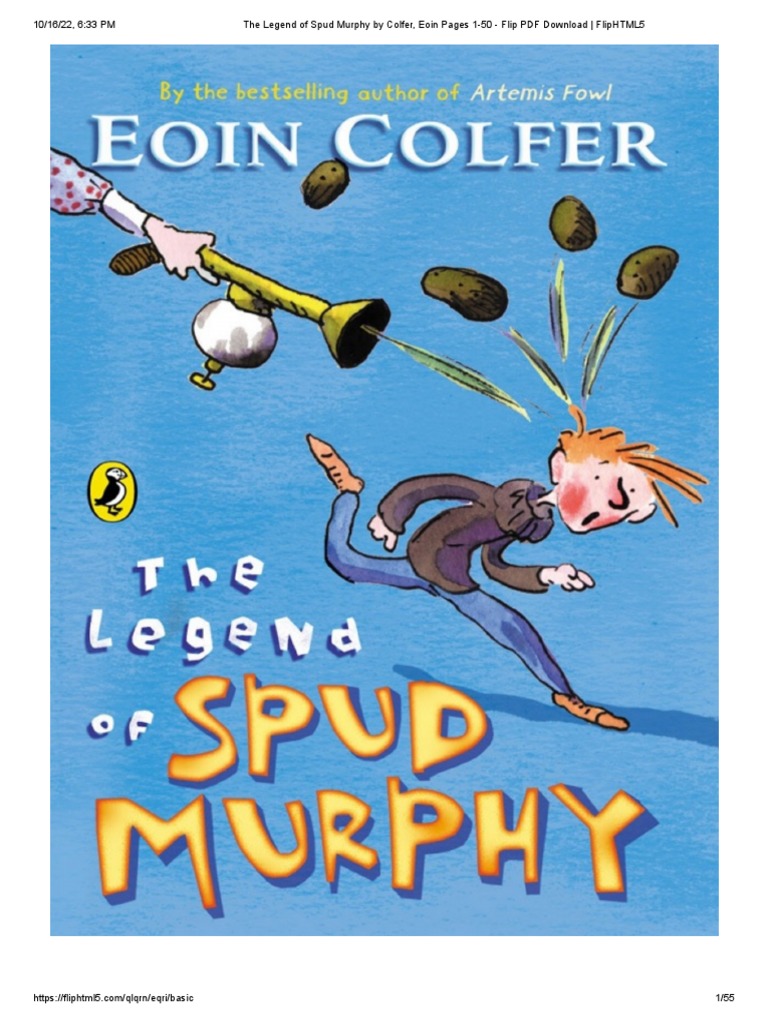 The Legend of Spud Murphy by Colfer, Eoin Pages 1-50 - Flip PDF ...