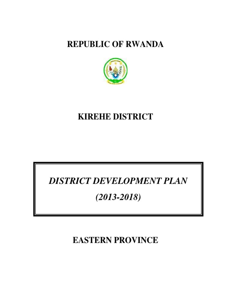 Kirehe 2013-2018 | PDF | Agriculture | Infrastructure
