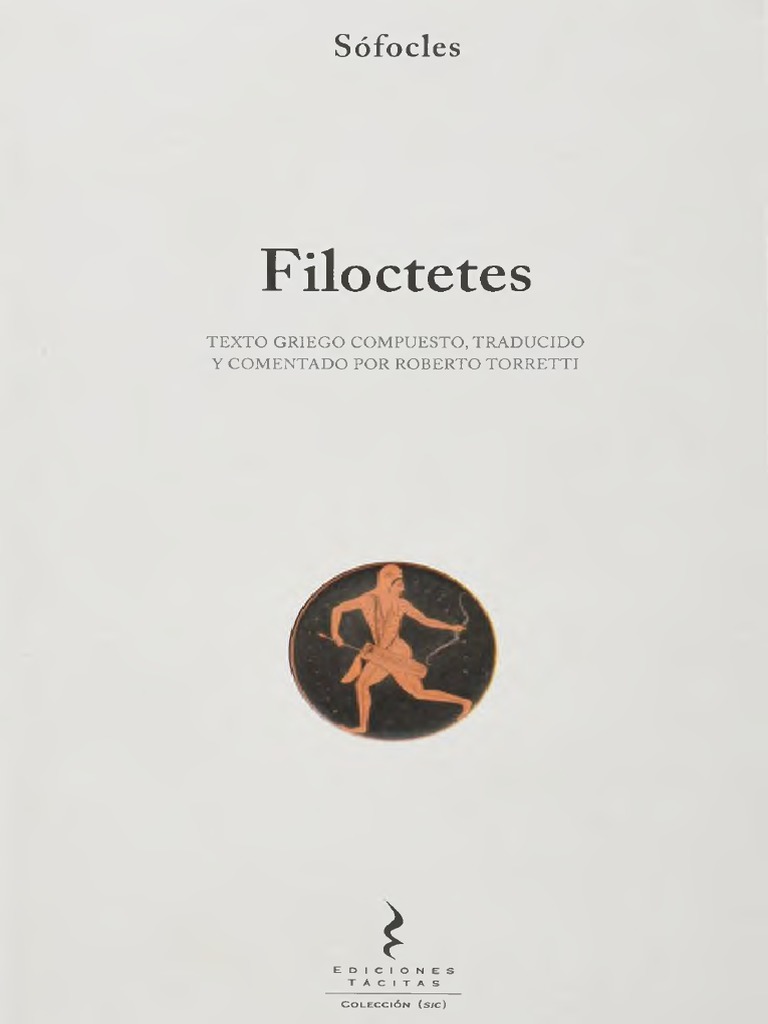 Sófocles - Filoctetes (Ed. de R. Torretti) | PDF | Consonante ...