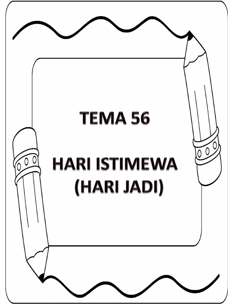 Tema 56 Hari Istimewa - Hari Jadi (8 MS) | PDF