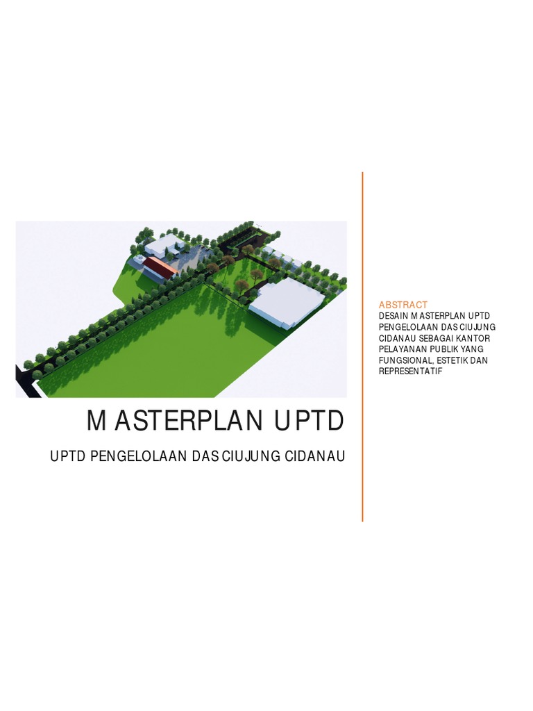 Perencanaan MasterPlan UPTD | PDF