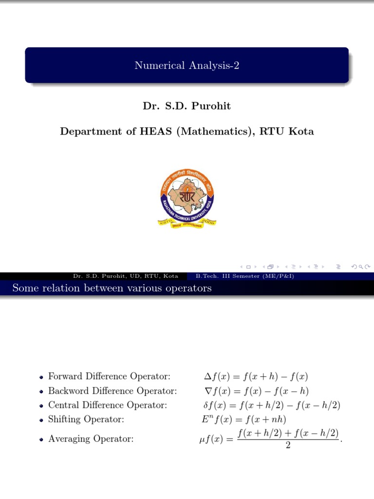 Numerical Analysis-2-1 | PDF | Polynomial | Mathematics Numerical Analysis-2-1 | PDF | Polynomial | Mathematics