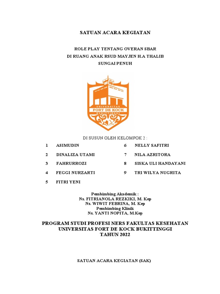 Sak Role Play Overan Sbar | PDF