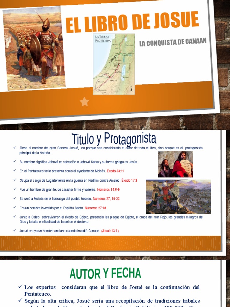 El Libro de Josue | PDF | Joshua | Libro del éxodo