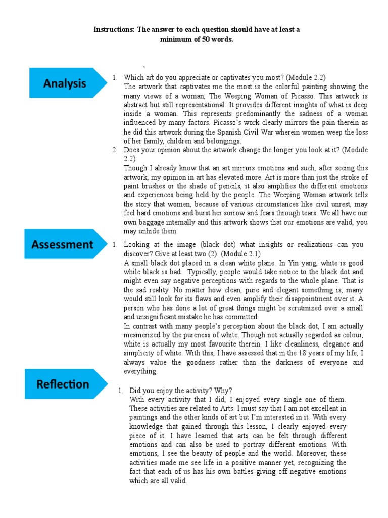 AA - Activity 2 | PDF | Psychology | Cognitive Science