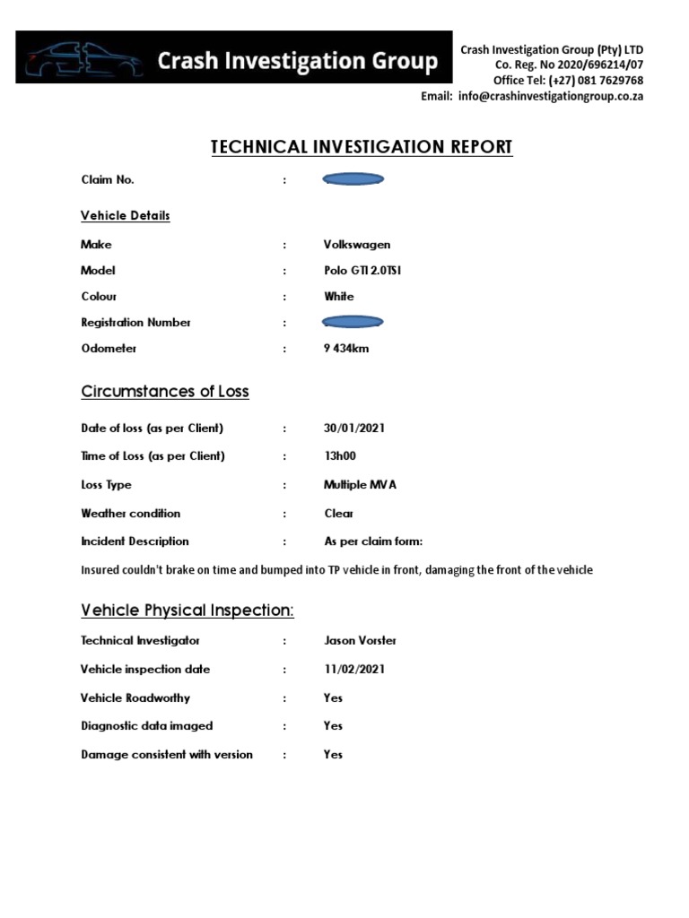 Form 54 Mact: Speeding Incident Report | PDF | Speed Limit | Vehicles
