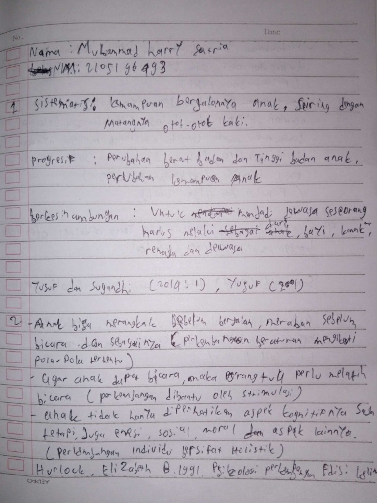 Uts Psikologi Perkembangan | PDF