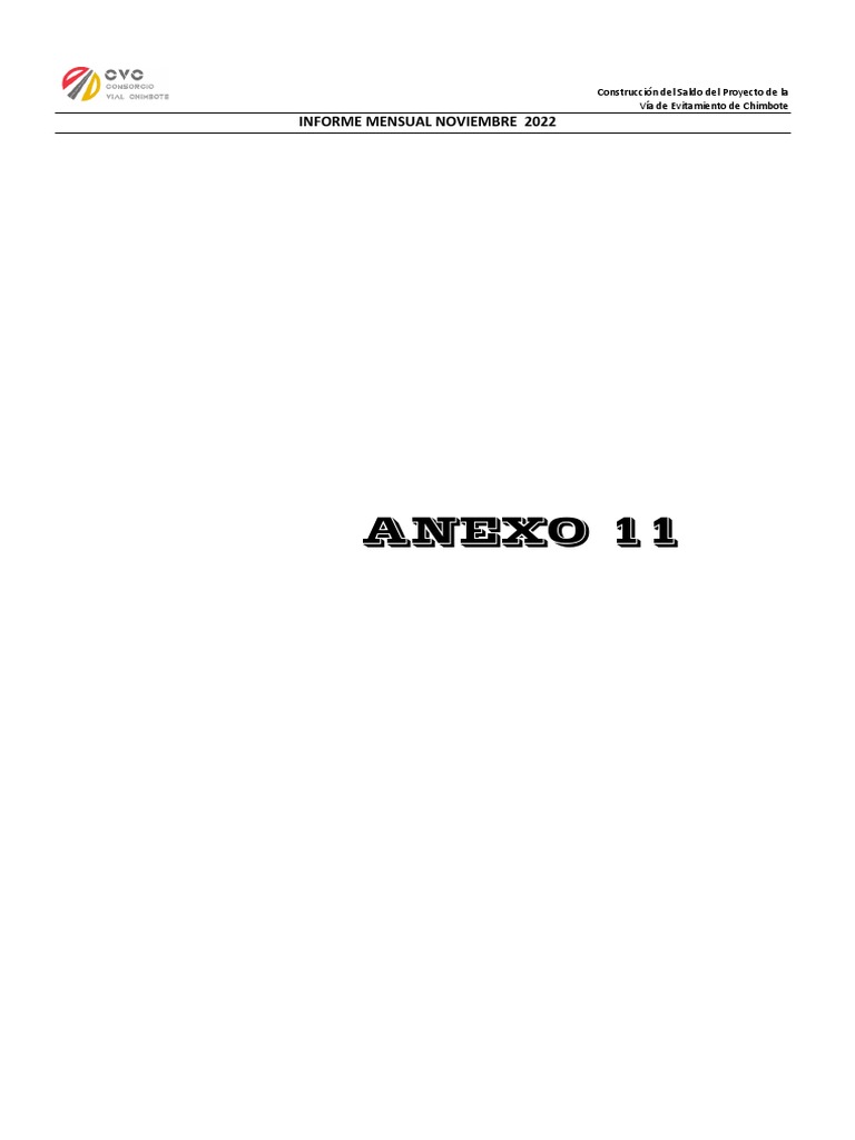 Anexo 11 Panel Fotográfico | PDF
