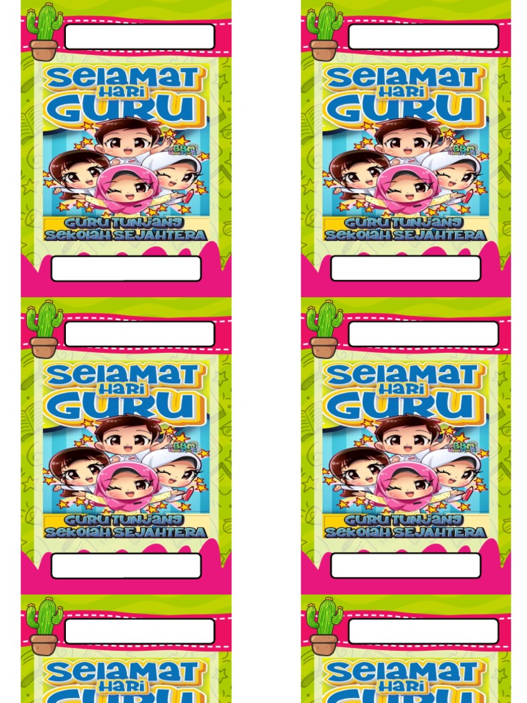 Sticker Hadiah Hari Guru 2022 | PDF